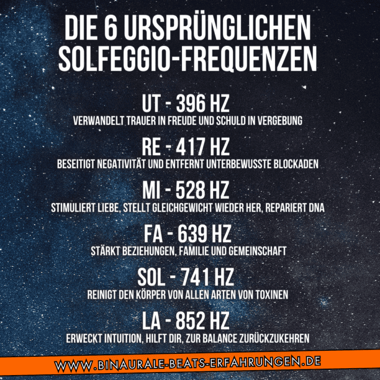 528 Hz Frequenz Wirkung: Alle Fakten über die magische Wunderfrequenz